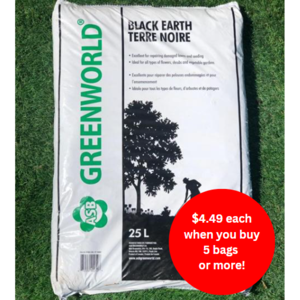 Black Earth - 25L – SAVE with 5 or more bags! - TERRA Greenhouses