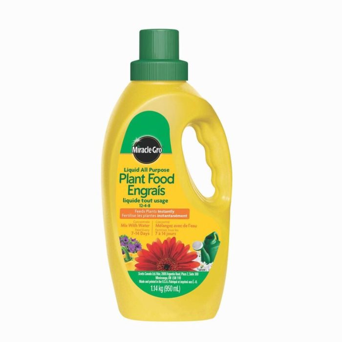 Miracle-Gro® Liquid All Purpose Plant Food 12-4-8 950 mL - TERRA ...