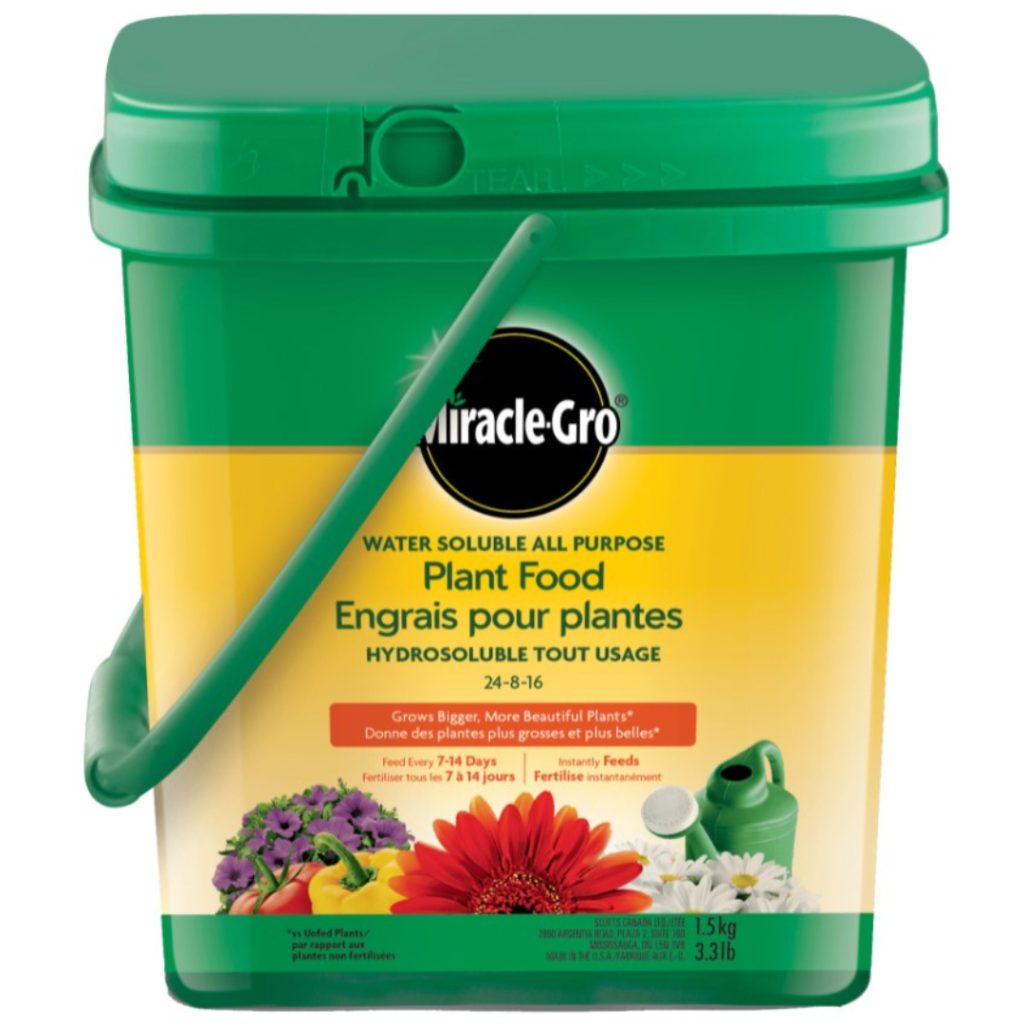 Miracle-Gro® Water Soluble All Purpose Plant Food 24-8-16 - TERRA ...