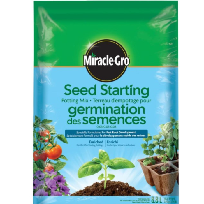 Miracle-Gro® Seed Starting Potting Mix 8.8L - TERRA Greenhouses
