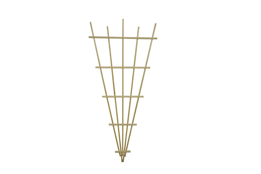 Trellis Fan Pine Natural 34"x72" - TERRA Greenhouses
