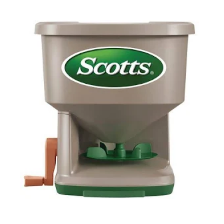 Scotts® Whirl HAND-POWERED SPREADER - TERRA Greenhouses