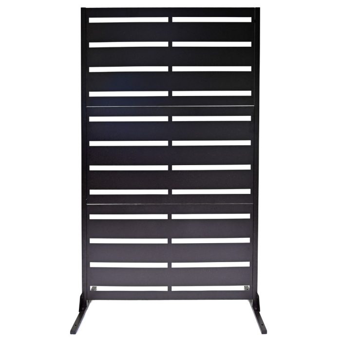 Decorative Metal Privacy Screen - Fence Slats - 74" x 42" x 17.5 ...