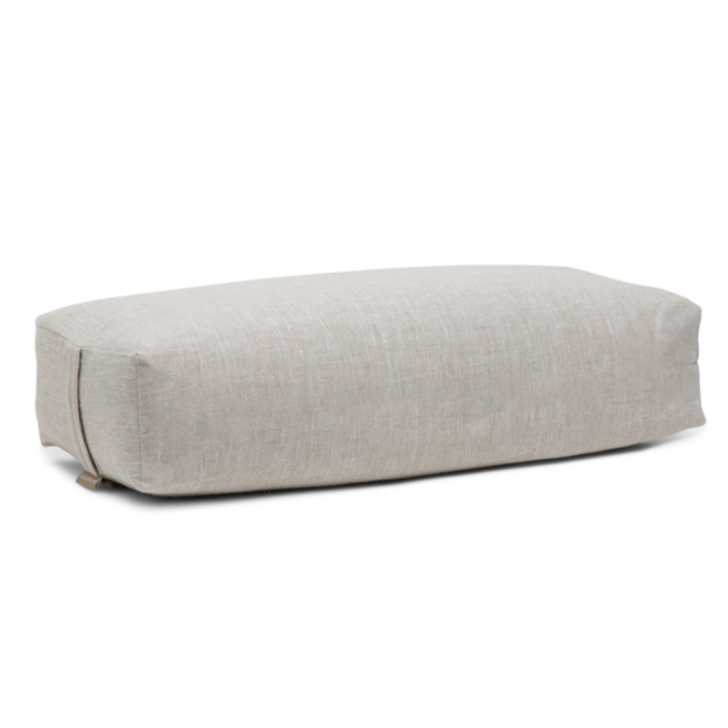 Linen Rectangular Bolster - TERRA Greenhouses
