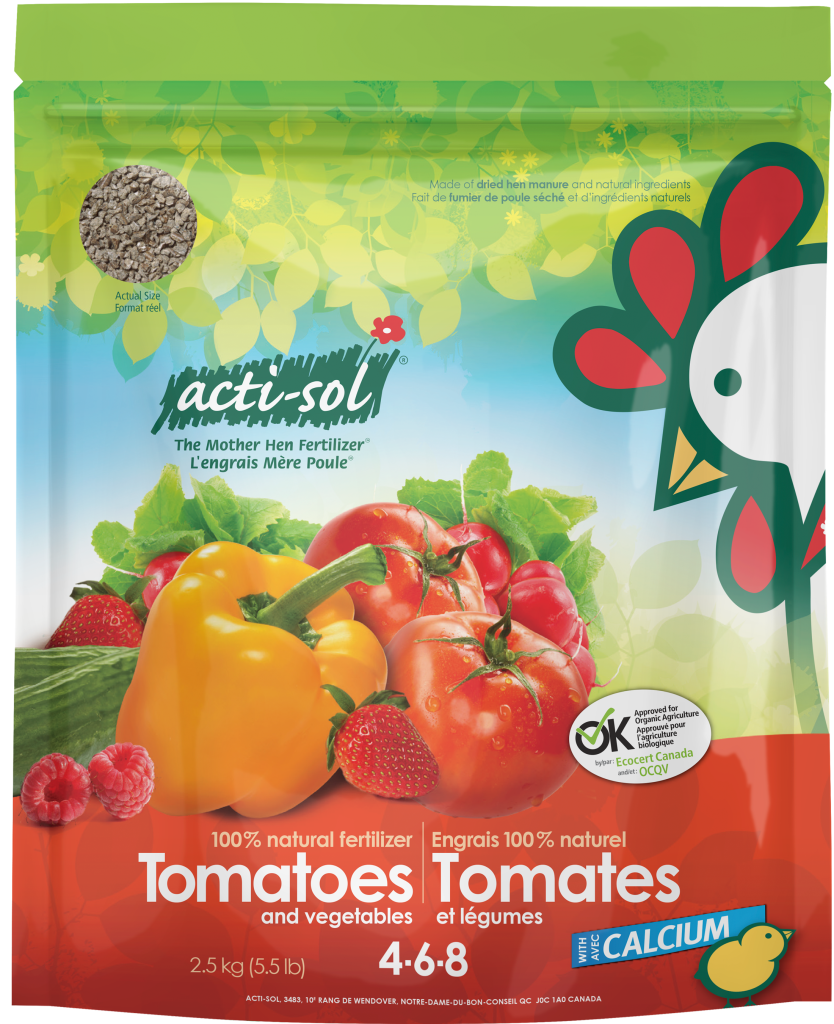 Acti-Sol Tomatoes & Vegetables Organic Fertilizer 4-6-8 (2.5kg) - TERRA ...