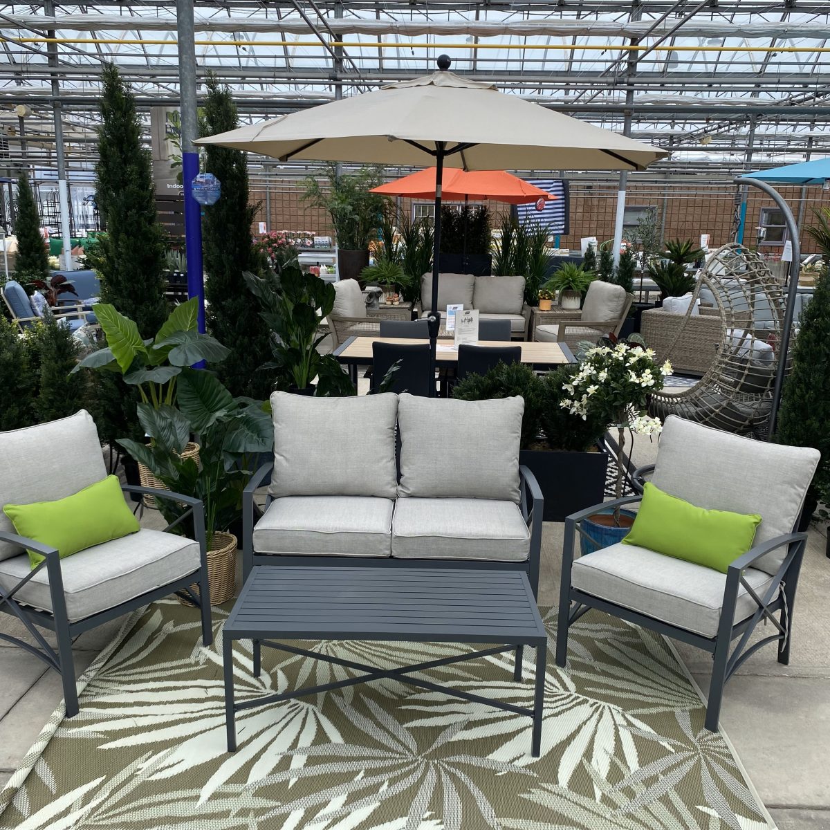 Charlotte 4pc Conversation Set - TERRA Greenhouses