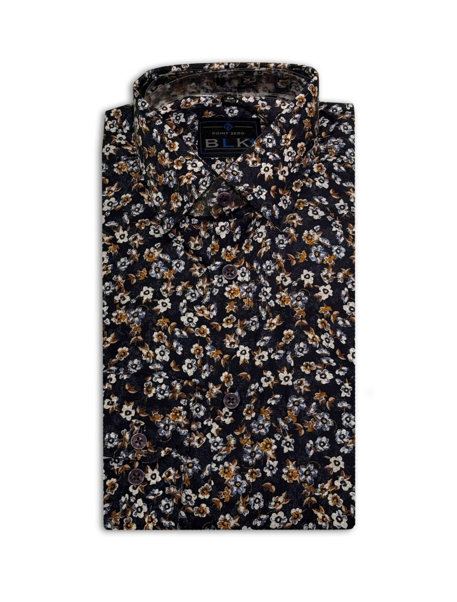 Pointzero black label stretch cotton shirt - TERRA Greenhouses