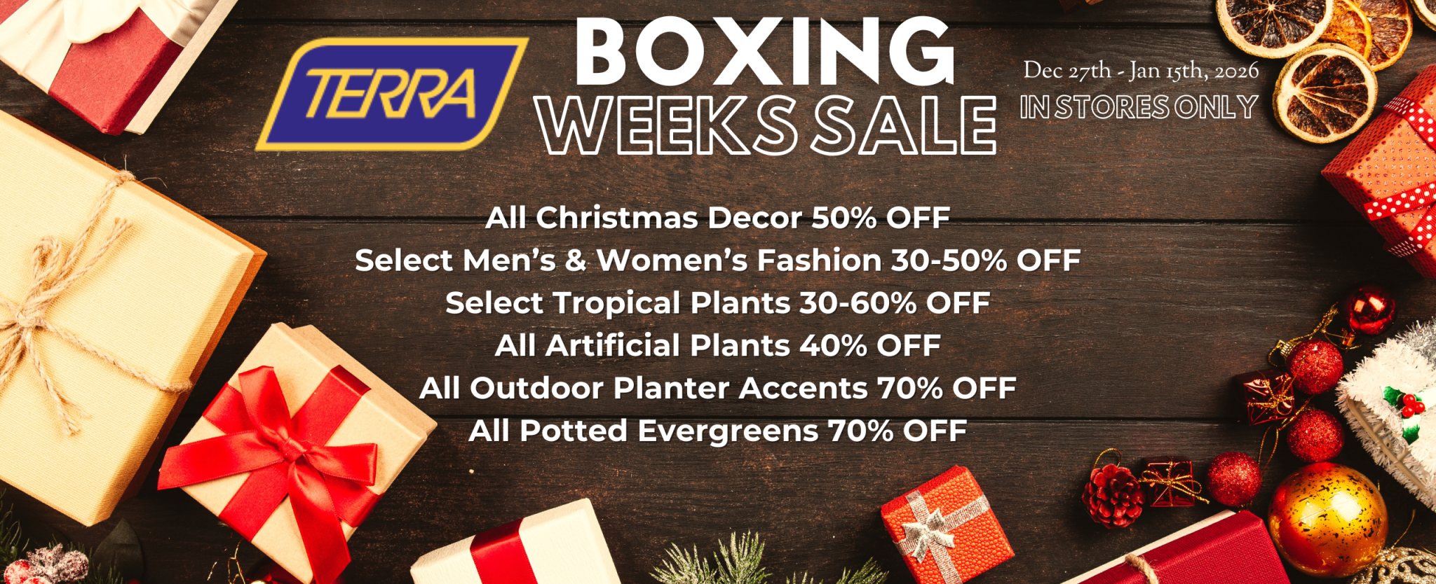 Specials - TERRA Greenhouses